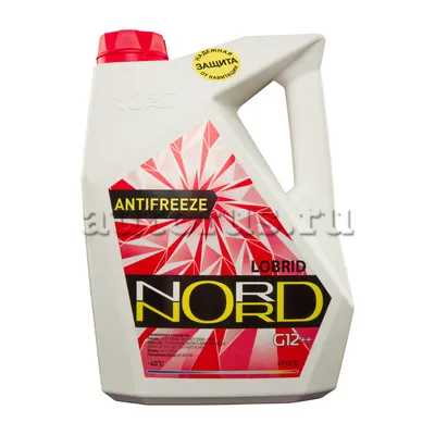 Антифриз NORD High Quality Antifreeze готовый -40C красный 5 кг NR 20249 NORD артикул NR 20249 ...