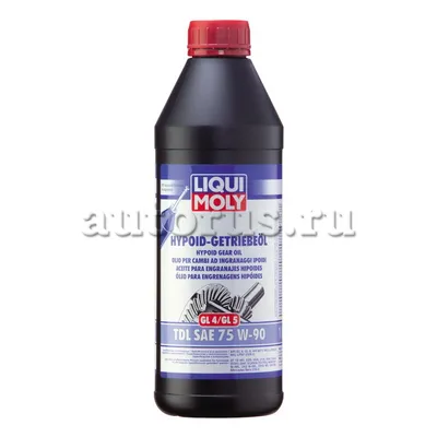 Масло трансмиссионное LIQUI MOLY Hypoid-Getriebeoil TDL 75W-90 1 л 1407 ...